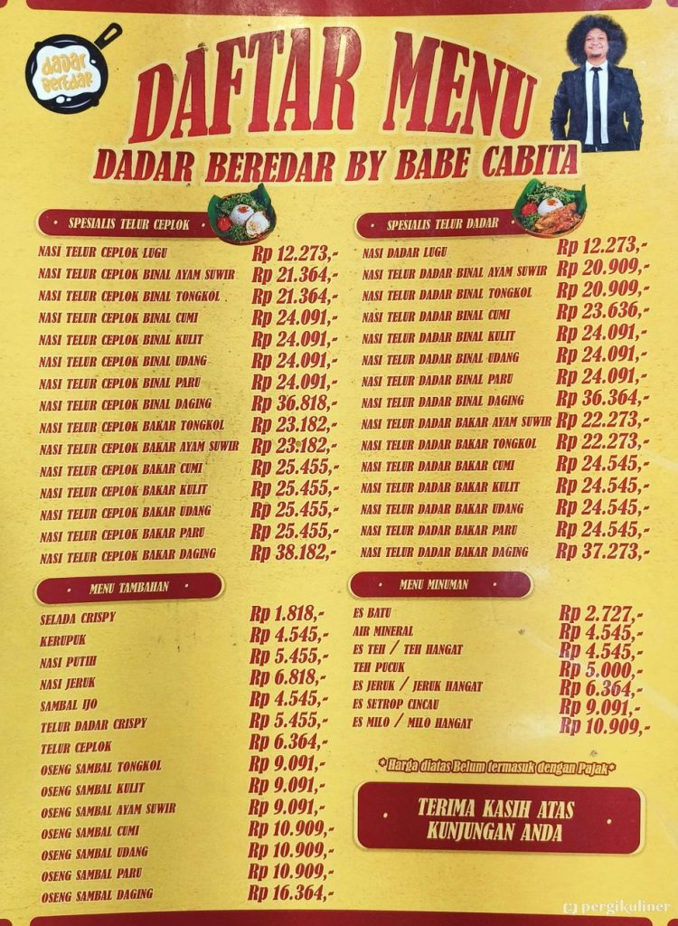 Pertimbangkan Ini Sebelum Buka Franchise Dadar Beredar ...